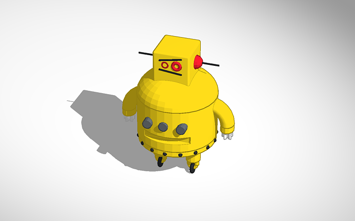 3D design Instructables Robot - Tinkercad