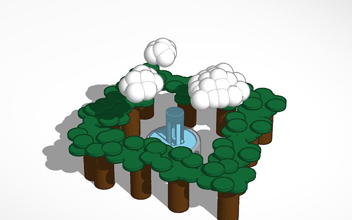 3D design garden - Tinkercad