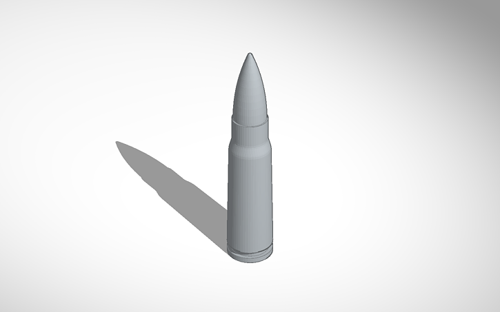 3D design Bullet - Tinkercad