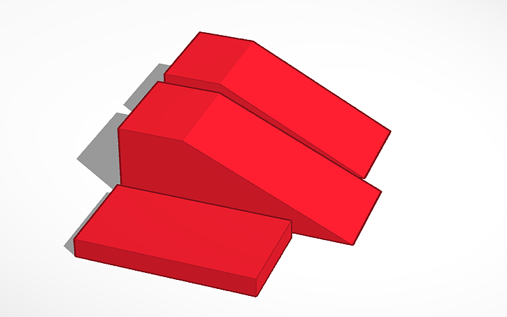 3D design Bridge Ramp - Tinkercad
