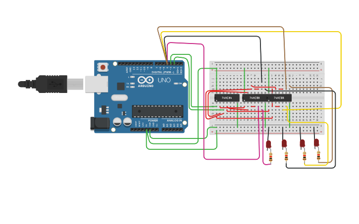 Circuit Design Lab 3 Part B Tinkercad 