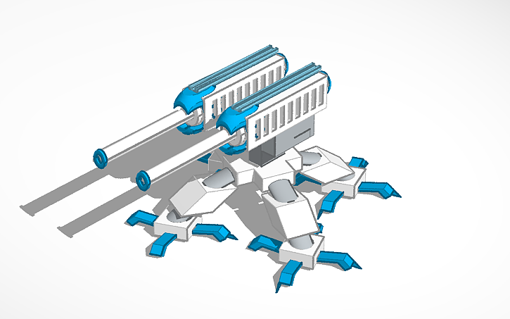 3D design Turret - Tinkercad