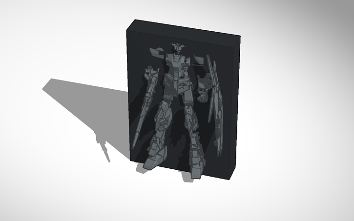 3D design Gundam - Tinkercad
