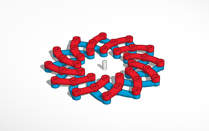 3D design Expanding Mechanism - Tinkercad