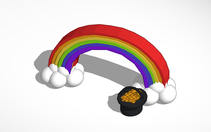 3D design My Pot of Gold - Tinkercad