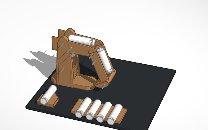 3D design Excavator - Tinkercad