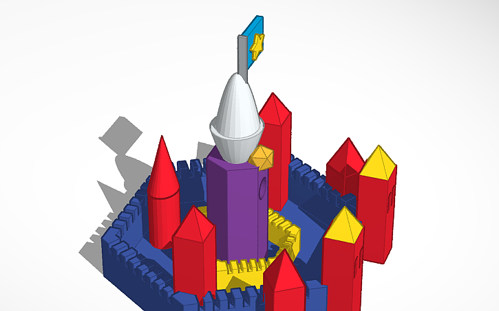 3D design castle | Tinkercad
