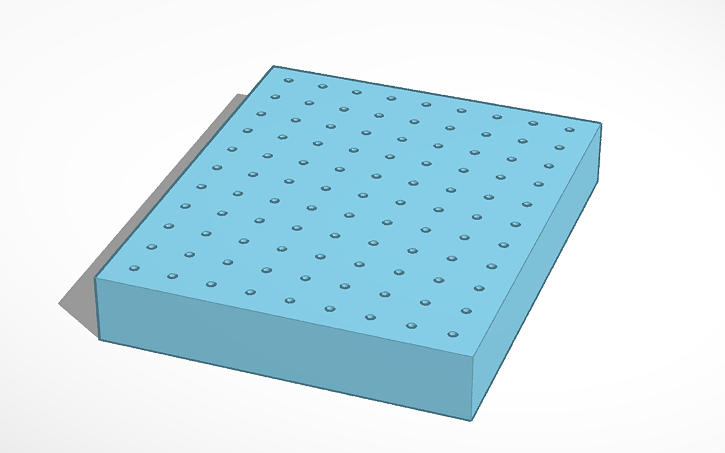 3D design Breadboard - Tinkercad
