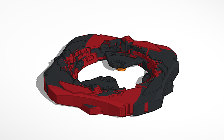 3D design fire - Tinkercad