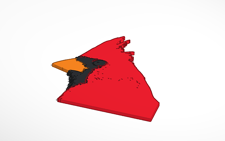 3D design Cardinal - Tinkercad