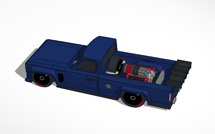 3D design Hemi powered Mazda Truck - Tinkercad