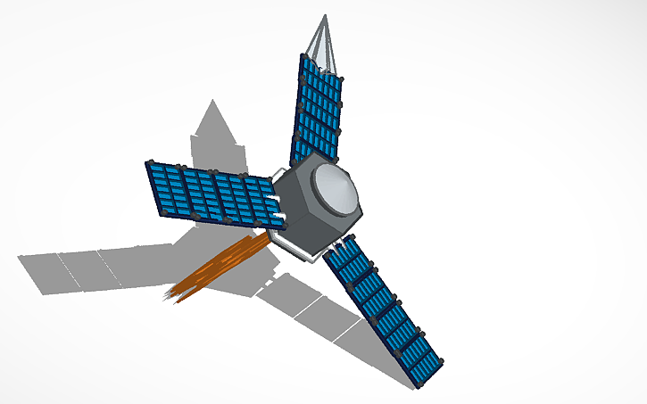 3D design JUNO SPACECRAFT - Tinkercad