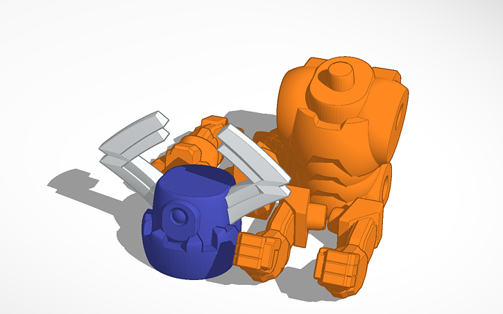3D design Krong (RoboMorph!) - Tinkercad