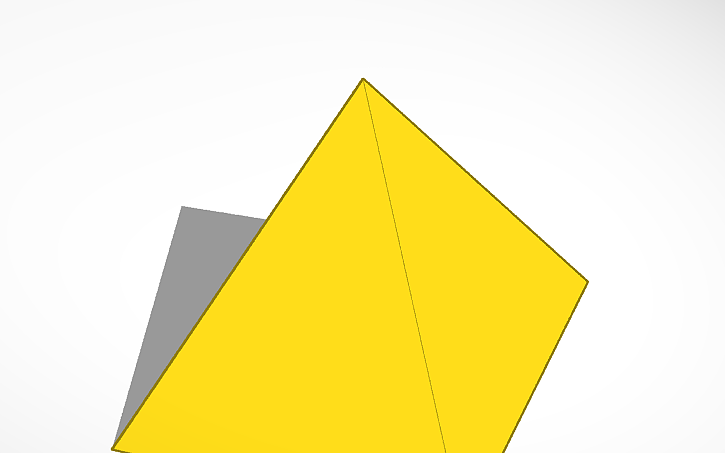 3D design pyramid | Tinkercad