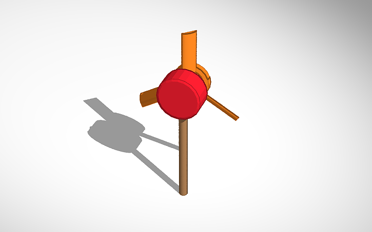 3D design Horizontal windmill | Tinkercad