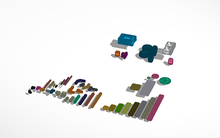 3D design VEX IQ Parts - Tinkercad