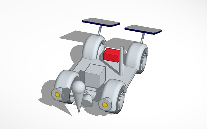 3D design Moon Rover | Tinkercad