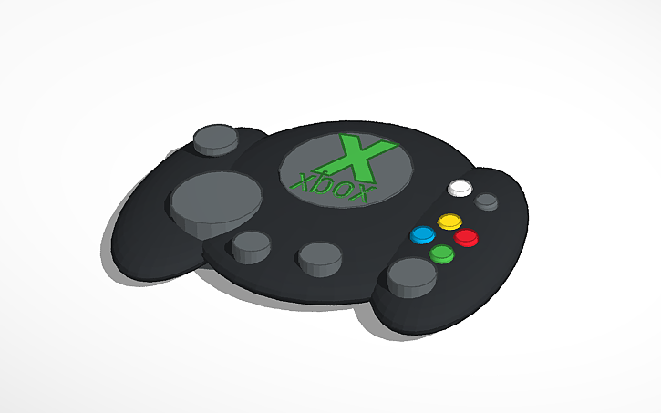 3d Design Xbox Controller Tinkercad