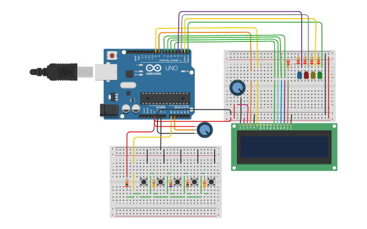 Circuit Design Simulaciòn Sensor De Humedad Tinkercad