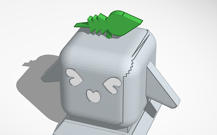 3D design Rocket fruit - Tinkercad