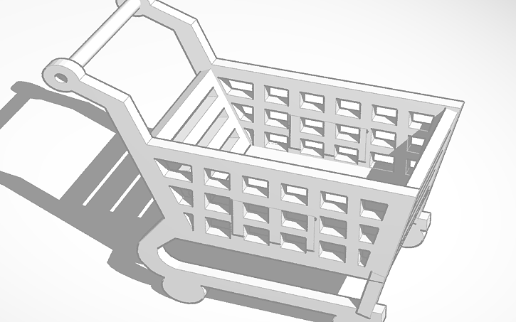 3D design Copy of PinyPon Shopping Cart | Tinkercad