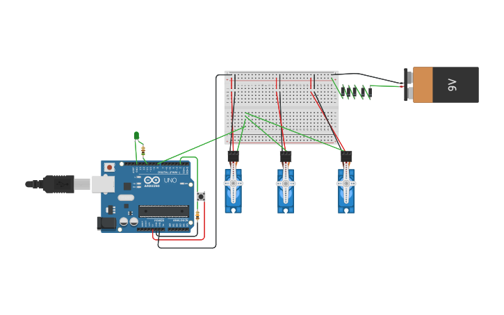 Circuit design Logic Toggle - Tinkercad