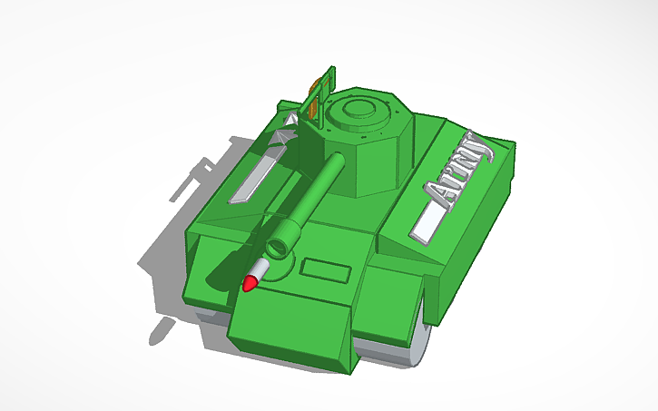 3D design Tank | Tinkercad