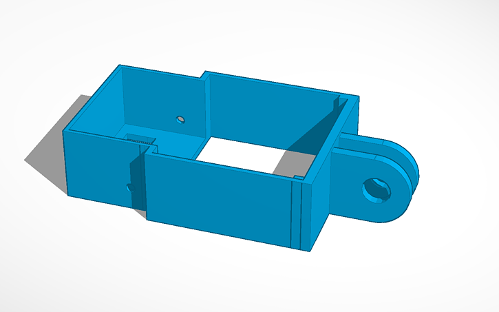 3D design Pilot hd drone mount (blade 350qx gopro) - Tinkercad