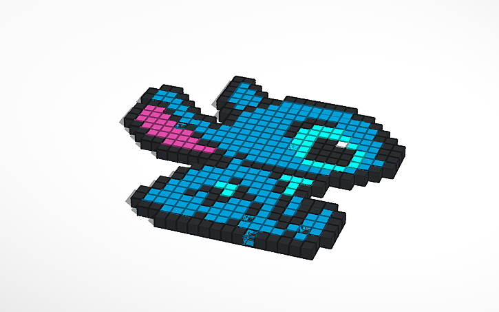 3D design Волосова Ксения 9 лет stitch - Tinkercad