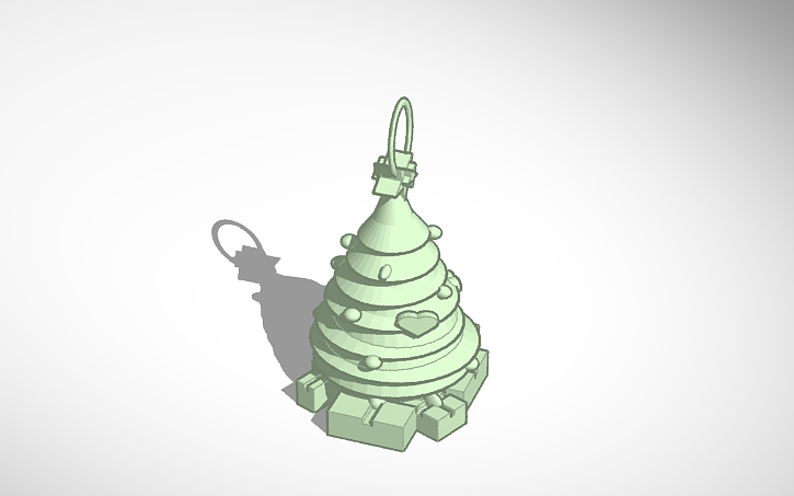 3D design Tree ornament | Tinkercad