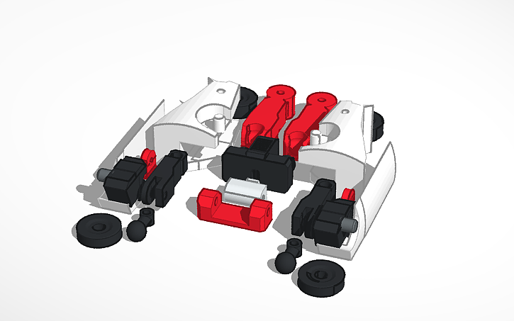 3D design Transformer Test 3 - Tinkercad