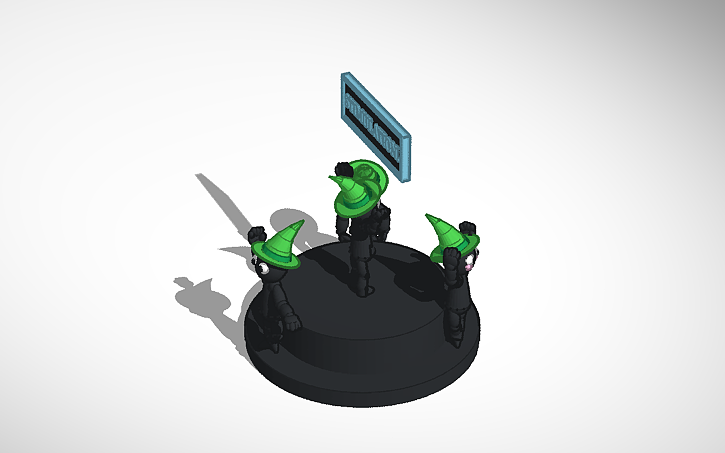 3D design The Lonely Wizard (Inscryption) - Tinkercad