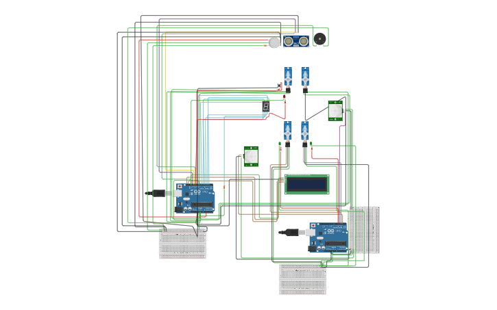 Circuit design METRO_PROJECT_FINAL - Tinkercad