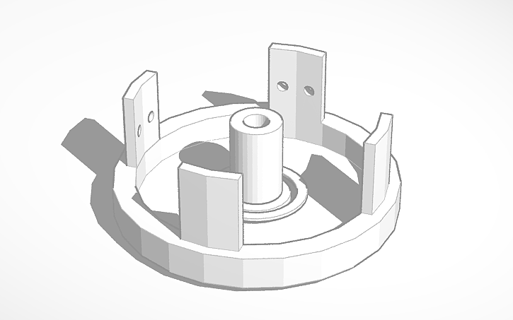 3D design Fishing reel 3 - Tinkercad