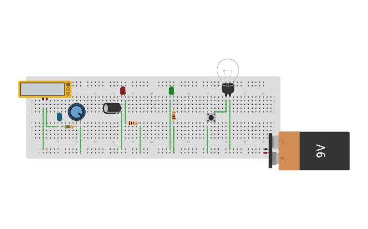 Circuit design New Breadboard #4 | Tinkercad