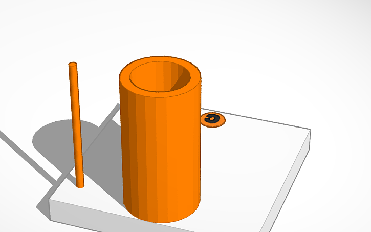 3D design Crystal Radio Base - Tinkercad