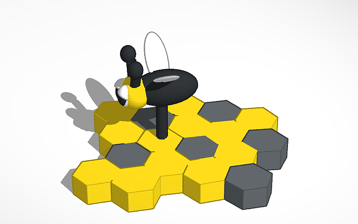 3D design Bee | Tinkercad