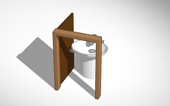 3D design Let that sink in - Tinkercad