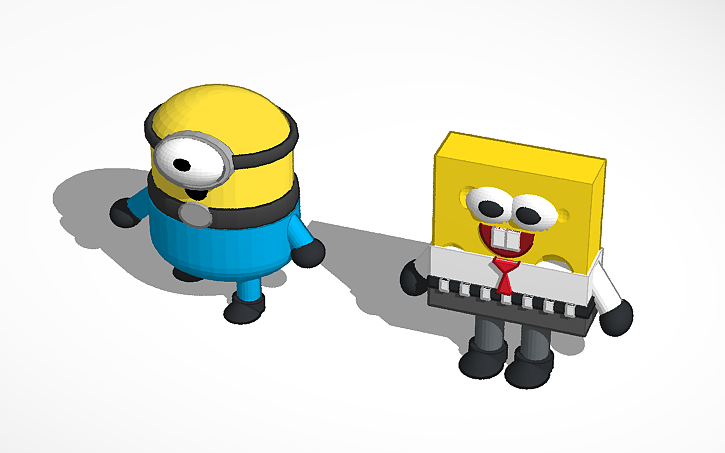 3D design Characters - Tinkercad