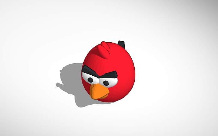 3D design angbird | Tinkercad
