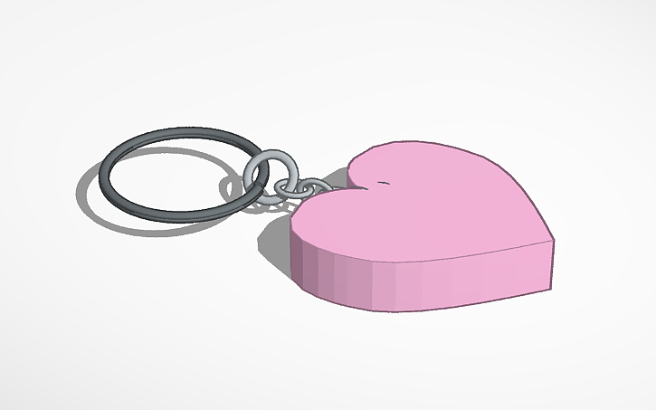 3D design Copy of Keychain - Tinkercad