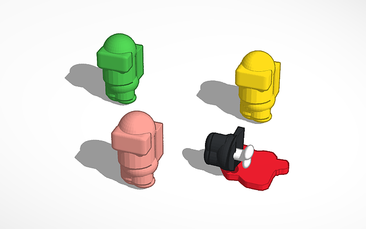 3D design Among Us | Tinkercad
