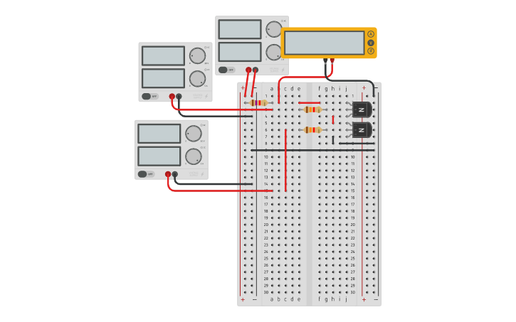 Circuit design HW_Task2 - Tinkercad