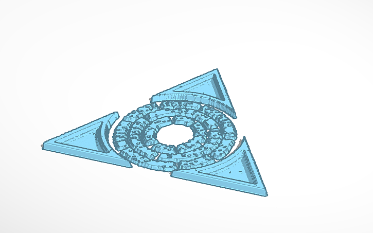 3D design Azorius Senate Logo | Tinkercad