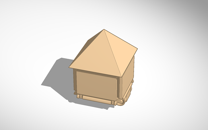 3D design Straw House | Tinkercad