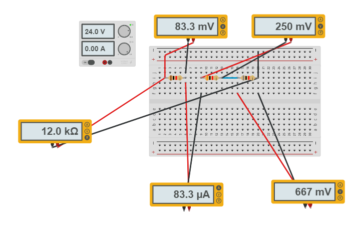 Circuit design Proj. 1 circuito série | Tinkercad Circuit design Proj. 1 circuito série | Tinkercad