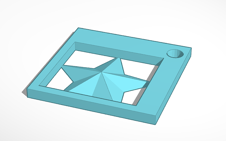 3D design star - Tinkercad