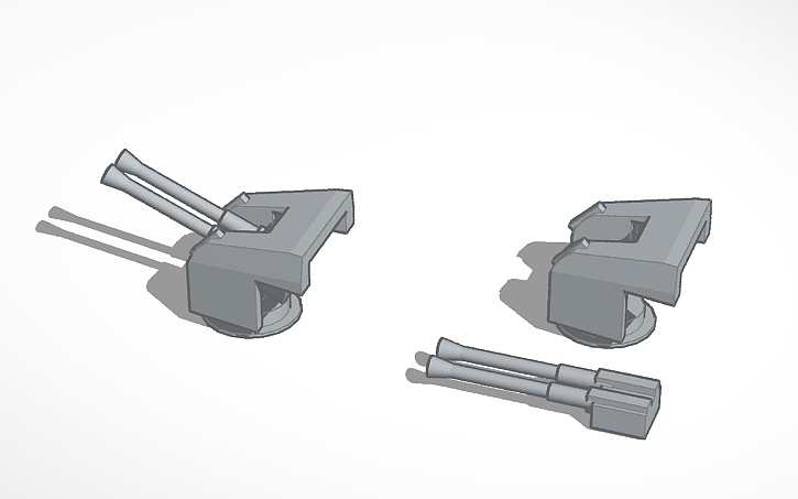 3D design 4" Turret RN - Tinkercad