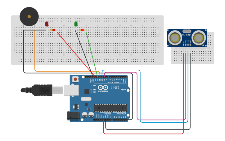 Circuit design Try & Error - Tinkercad