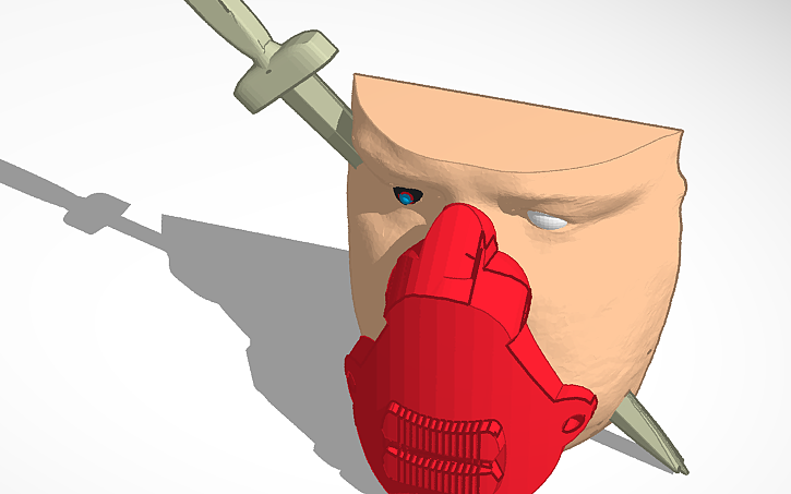 3D design Face mask 0.4 | Tinkercad